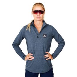 Saysky Blaze Half Zip Light-Weight Fleece Bekleidung Damen blau
