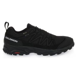 Salomon X Ward Leather GTX - GORE-TEX - Herren Wanderschuhe Schwarz 471823 , Größe: EU 42 2/3 UK 8.5