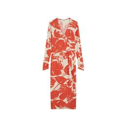 Marc O'Polo Marc O'Polo Kleid Damen Größe 40 dunkelorange / weiß Winterkleid