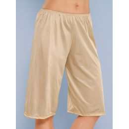 wäschepur Unterrock WÄSCHEPUR, Damen, Gr. 44/46, beige (sand), 100% Polyamid, unifarben, Röcke