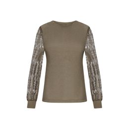 NAEMI Bluse 'Fashion Look' Damen Gr&ouml;&szlig;e L khaki
