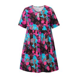 Ulla Popken Dress female Mixed colors size 66-68