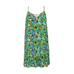 swirly Sommerkleid Damen Gr&ouml;&szlig;e 40 gr&uuml;n / mischfarben