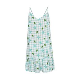 swirly Kleid 'Spring Summer' Damen Größe 34 türkis / grün / weiß