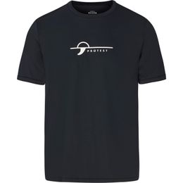 Protest Core Surf Shirt Herren - schwarz - Gr. M - Polyamid/Elastan