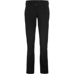 Maier Sports Helga Slim Wanderhose Damen - schwarz - Gr. 46 - Polyester/Elastan