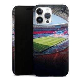 DeinDesign iPhone 14 Pro Max Handy Premium Case Smartphone Handyh&uuml;lle Schutzh&uuml;lle matt Fcb Fc Bayern M&uuml;nchen Stadium Premium Case