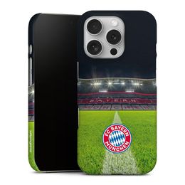DeinDesign iPhone 16 Pro Handy Premium Case Smartphone Handyh&uuml;lle Schutzh&uuml;lle matt Stadium Fc Bayern M&uuml;nchen Fcb Premium Case