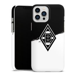 DeinDesign iPhone 13 Pro Max Handy Premium Case Smartphone Handyh&uuml;lle Schutzh&uuml;lle matt Bmg Borussia M&ouml;nchengladbach Gladbach Premium Case