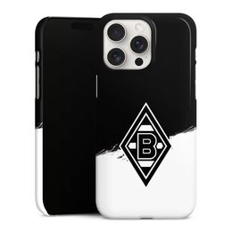 DeinDesign iPhone 15 Pro Max Handy Premium Case Smartphone Handyh&uuml;lle Schutzh&uuml;lle gl&auml;nzend Bmg Borussia M&ouml;nchengladbach Gladbach Premium Case