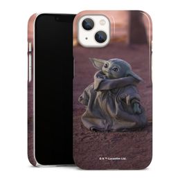 DeinDesign iPhone 13 Handy Premium Case Smartphone Handyh&uuml;lle Schutzh&uuml;lle gl&auml;nzend The Child Star Wars Baby Yoda Premium Case