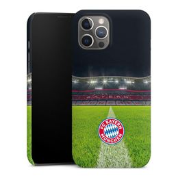 DeinDesign iPhone 12 Pro Max Handy Premium Case Smartphone Handyh&uuml;lle Schutzh&uuml;lle matt Fc Bayern M&uuml;nchen Stadium Fcb Premium Case