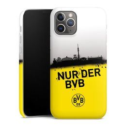 DeinDesign iPhone 12 Pro Handy Premium Case Smartphone Handyh&uuml;lle Schutzh&uuml;lle matt Borussia Dortmund Statement Bvb Premium Case