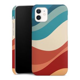 DeinDesign iPhone 12 mini Handy Premium Case Smartphone Handyh&uuml;lle Schutzh&uuml;lle matt Colour Wave Ombre Premium Case