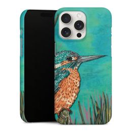 DeinDesign iPhone 15 Pro Max Handy Premium Case Smartphone Handyh&uuml;lle Schutzh&uuml;lle matt Painting Bird Animals Premium Case