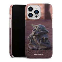 DeinDesign iPhone 13 Pro Handy Premium Case Smartphone Handyh&uuml;lle Schutzh&uuml;lle matt The Child Star Wars Baby Yoda Premium Case
