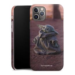 DeinDesign iPhone 12 Pro Handy Premium Case Smartphone Handyh&uuml;lle Schutzh&uuml;lle matt The Child Star Wars Baby Yoda Premium Case