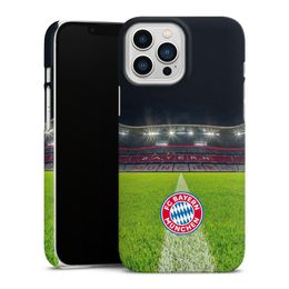 DeinDesign iPhone 13 Pro Max Handy Premium Case Smartphone Handyh&uuml;lle Schutzh&uuml;lle matt Stadium Fc Bayern M&uuml;nchen Fcb Premium Case