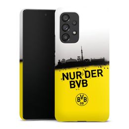 DeinDesign Galaxy A53 5G Handy Premium Case Smartphone Handyh&uuml;lle Schutzh&uuml;lle gl&auml;nzend Borussia Dortmund Statement Bvb Premium Case