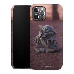 DeinDesign iPhone 12 Pro Max Handy Premium Case Smartphone Handyh&uuml;lle Schutzh&uuml;lle matt The Child Star Wars Baby Yoda Premium Case