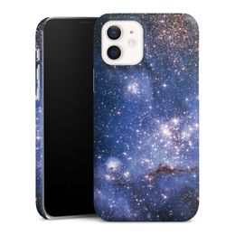 DeinDesign iPhone 12 Handy Premium Case Smartphone Handyh&uuml;lle Schutzh&uuml;lle matt Galaxy Weltall Weltraum Premium Case