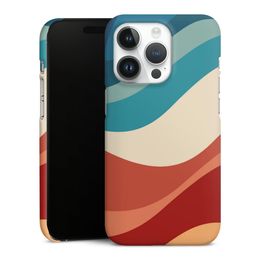 DeinDesign iPhone 14 Pro Handy Premium Case Smartphone Handyh&uuml;lle Schutzh&uuml;lle matt Ombre Wave Colour Premium Case