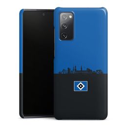 DeinDesign Galaxy S20 FE Handy Premium Case Smartphone Handyh&uuml;lle Schutzh&uuml;lle gl&auml;nzend Skyline Hamburg Hsv Premium Case