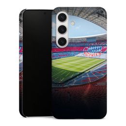 DeinDesign Galaxy S24 Handy Premium Case Smartphone Handyh&uuml;lle Schutzh&uuml;lle gl&auml;nzend Fcb Fc Bayern M&uuml;nchen Stadium Premium Case