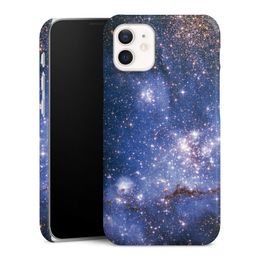 DeinDesign iPhone 12 mini Handy Premium Case Smartphone Handyh&uuml;lle Schutzh&uuml;lle gl&auml;nzend Galaxy Weltall Weltraum Premium Case