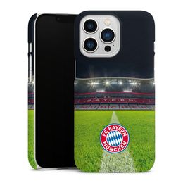 DeinDesign iPhone 13 Pro Handy Premium Case Smartphone Handyh&uuml;lle Schutzh&uuml;lle matt Stadium Fc Bayern M&uuml;nchen Fcb Premium Case