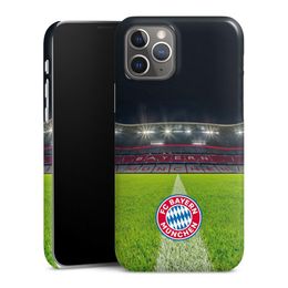 DeinDesign iPhone 12 Pro Handy Premium Case Smartphone Handyh&uuml;lle Schutzh&uuml;lle gl&auml;nzend Fc Bayern M&uuml;nchen Stadium Fcb Premium Case