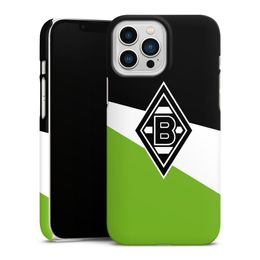 DeinDesign iPhone 13 Pro Max Handy Premium Case Smartphone Handyh&uuml;lle Schutzh&uuml;lle matt Borussia M&ouml;nchengladbach Official Licensed Product Gladbach Premium Case