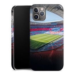 DeinDesign iPhone 12 Pro Handy Premium Case Smartphone Handyh&uuml;lle Schutzh&uuml;lle gl&auml;nzend Fcb Stadium Fc Bayern M&uuml;nchen Premium Case