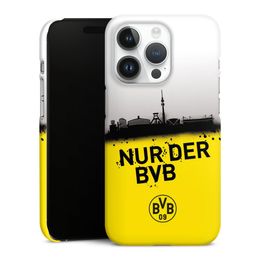 DeinDesign iPhone 14 Pro Handy Premium Case Smartphone Handyh&uuml;lle Schutzh&uuml;lle matt Borussia Dortmund Statement Bvb Premium Case