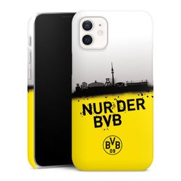 DeinDesign iPhone 12 mini Handy Premium Case Smartphone Handyh&uuml;lle Schutzh&uuml;lle matt Borussia Dortmund Statement Bvb Premium Case