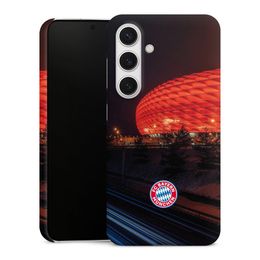 DeinDesign Galaxy S24 Handy Premium Case Smartphone Handyh&uuml;lle Schutzh&uuml;lle matt Fc Bayern M&uuml;nchen Stadium Fcb Premium Case