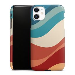 DeinDesign iPhone 11 Handy Premium Case Smartphone Handyh&uuml;lle Schutzh&uuml;lle gl&auml;nzend Colour Wave Ombre Premium Case