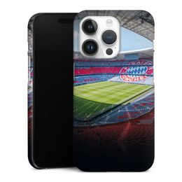 DeinDesign iPhone 14 Pro Handy Premium Case Smartphone Handyh&uuml;lle Schutzh&uuml;lle matt Fcb Fc Bayern M&uuml;nchen Stadium Premium Case