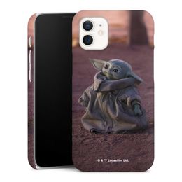 DeinDesign iPhone 12 mini Handy Premium Case Smartphone Handyh&uuml;lle Schutzh&uuml;lle matt The Child Star Wars Baby Yoda Premium Case