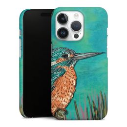 DeinDesign iPhone 14 Pro Handy Premium Case Smartphone Handyh&uuml;lle Schutzh&uuml;lle matt Painting Bird Animals Premium Case