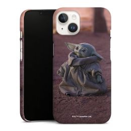 DeinDesign iPhone 14 Handy Premium Case Smartphone Handyh&uuml;lle Schutzh&uuml;lle matt The Child Star Wars Baby Yoda Premium Case