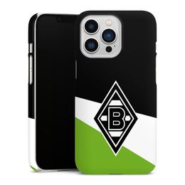 DeinDesign iPhone 13 Pro Handy Premium Case Smartphone Handyh&uuml;lle Schutzh&uuml;lle matt Borussia M&ouml;nchengladbach Official Licensed Product Gladbach Premium Case