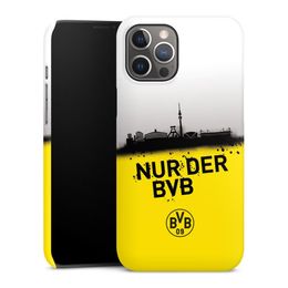 DeinDesign iPhone 12 Pro Max Handy Premium Case Smartphone Handyh&uuml;lle Schutzh&uuml;lle matt Borussia Dortmund Statement Bvb Premium Case