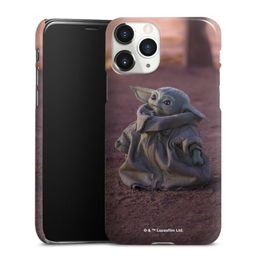 DeinDesign iPhone 11 Pro Handy Premium Case Smartphone Handyh&uuml;lle Schutzh&uuml;lle gl&auml;nzend Baby Yoda Star Wars The Child Premium Case