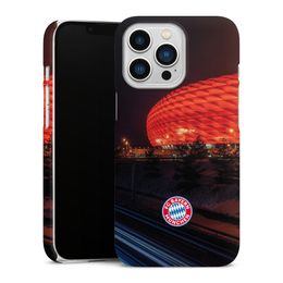 DeinDesign iPhone 13 Pro Handy Premium Case Smartphone Handyh&uuml;lle Schutzh&uuml;lle matt Fc Bayern M&uuml;nchen Stadium Fcb Premium Case