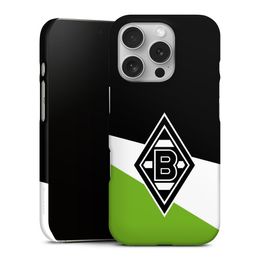 DeinDesign iPhone 16 Pro Handy Premium Case Smartphone Handyh&uuml;lle Schutzh&uuml;lle matt Borussia M&ouml;nchengladbach Official Licensed Product Gladbach Premium Case