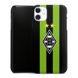 DeinDesign iPhone 11 Handy Premium Case Smartphone Handyh&uuml;lle Schutzh&uuml;lle matt Borussia M&ouml;nchengladbach Gladbach Stripes Premium Case