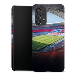DeinDesign Galaxy A53 5G Handy Premium Case Smartphone Handyh&uuml;lle Schutzh&uuml;lle matt Fc Bayern M&uuml;nchen Stadium Fcb Premium Case