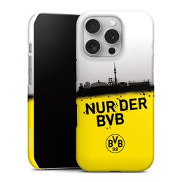 DeinDesign iPhone 16 Pro Handy Premium Case Smartphone Handyh&uuml;lle Schutzh&uuml;lle matt Borussia Dortmund Statement Bvb Premium Case