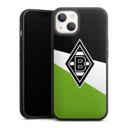 DeinDesign iPhone 13 Handy Gallery Case Handyh&uuml;lle 9H Geh&auml;rtetes Glas R&uuml;ckseite H&uuml;lle Borussia M&ouml;nchengladbach Official Licensed Product Gladbach Gallery Case